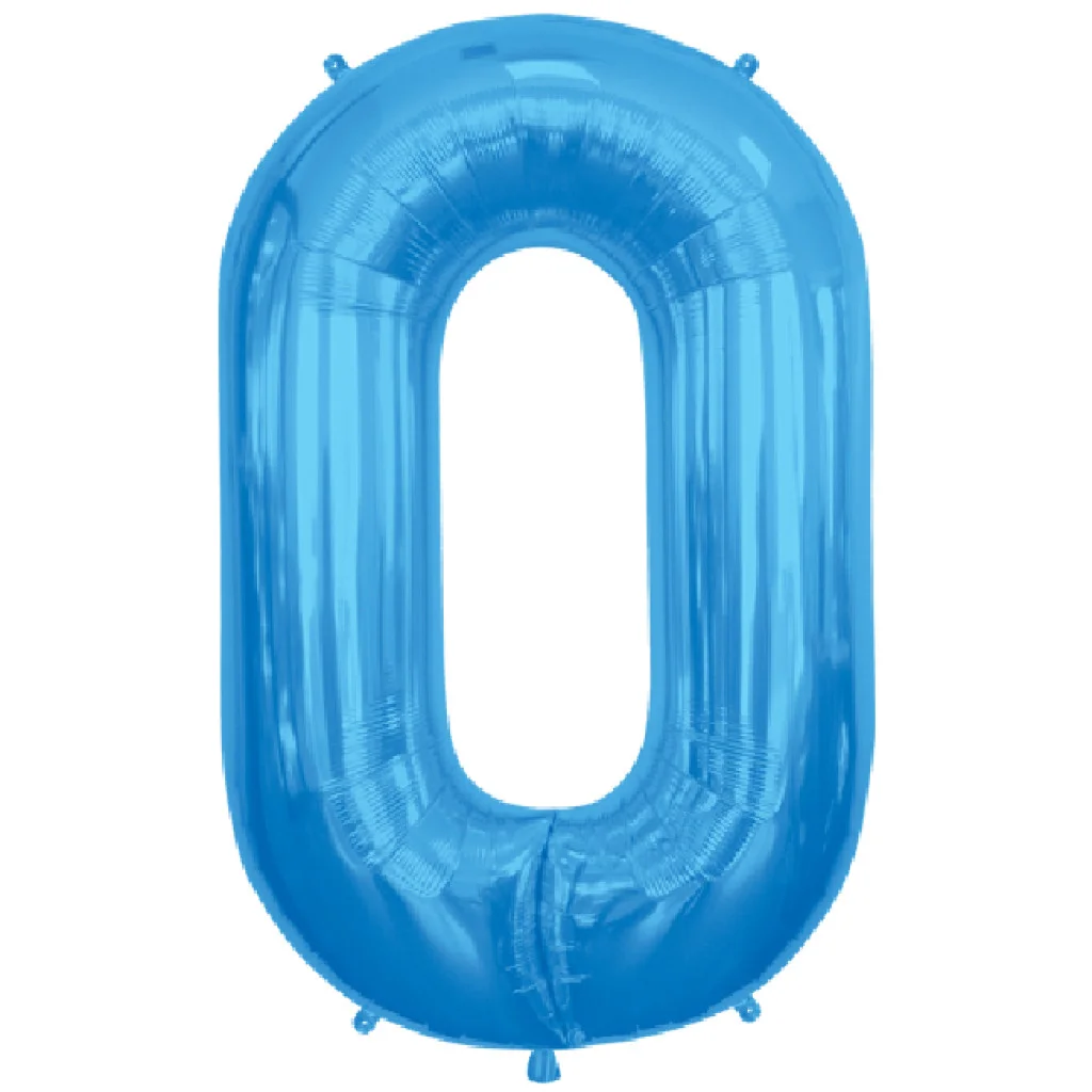 BALLOON 16 inch Letter O - Blue | Winner Party