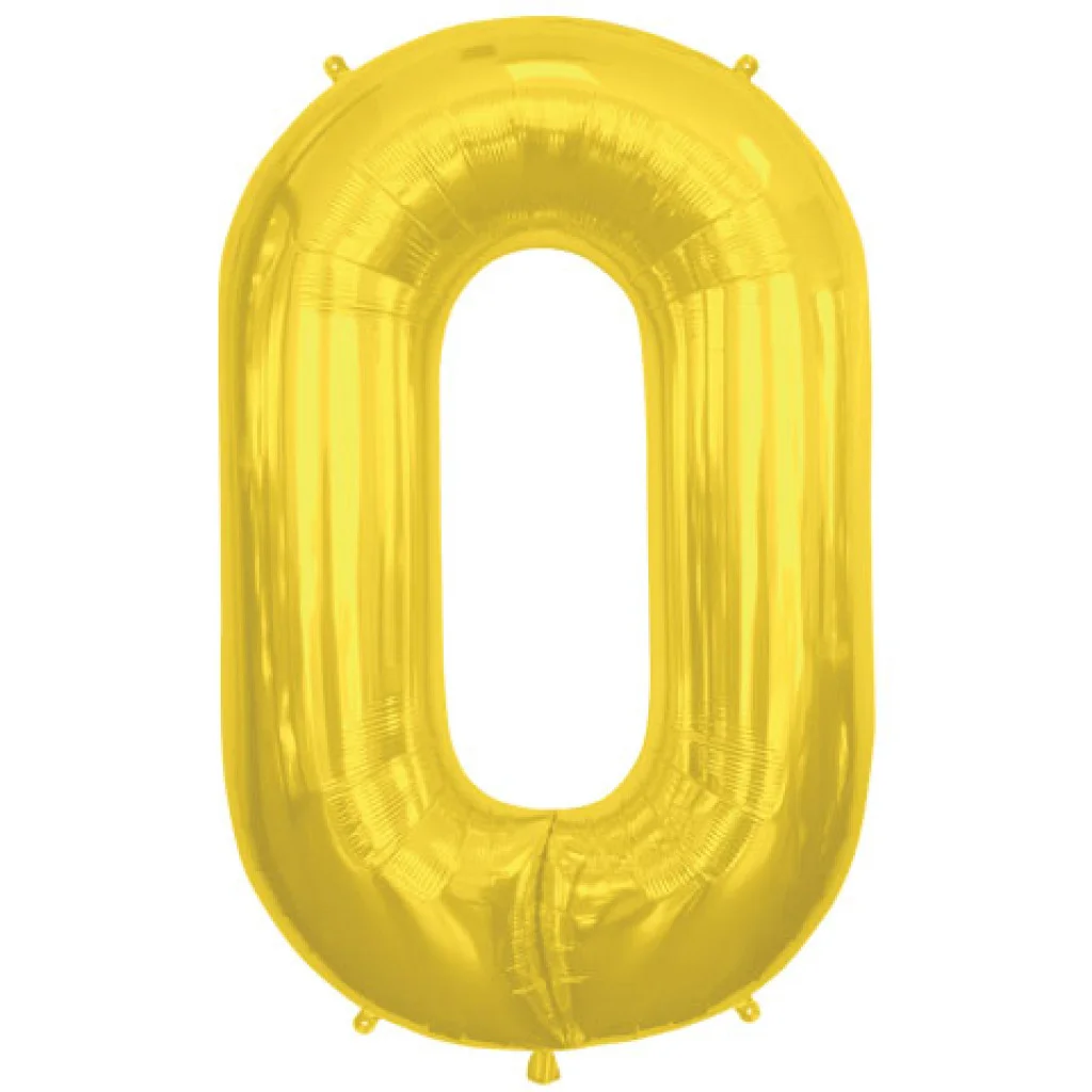 BALLOON 16 inch Letter O - Gold | Winner Party