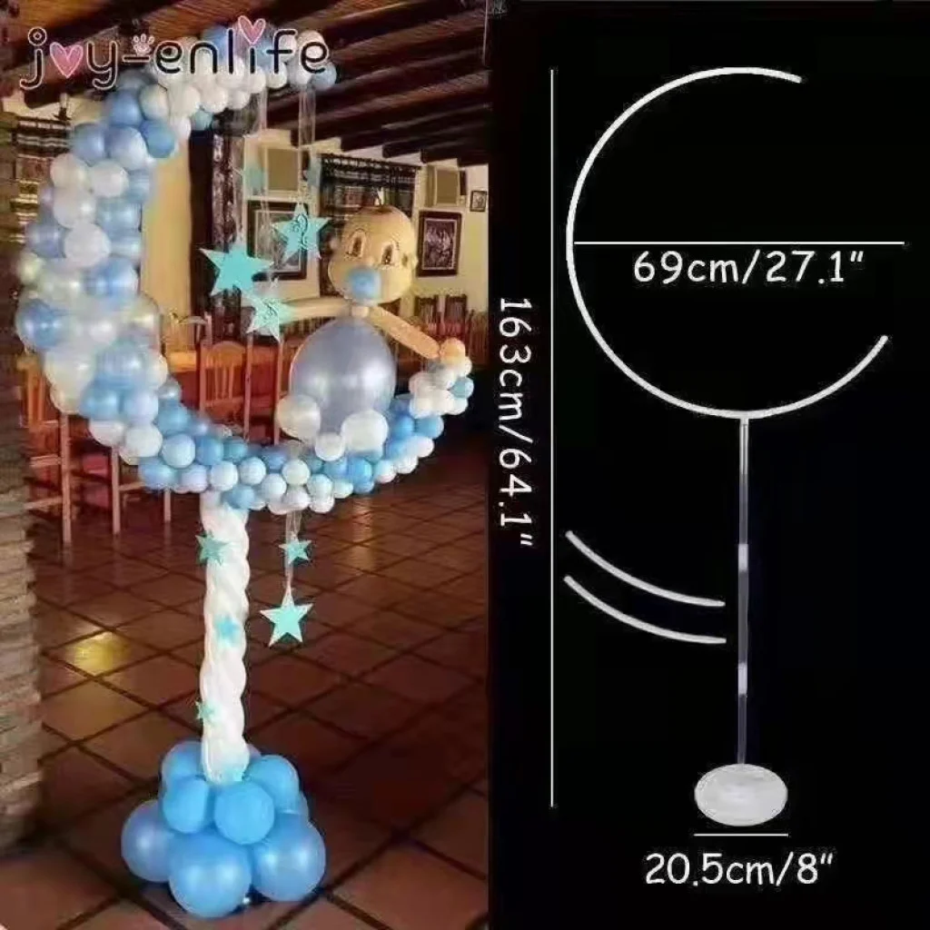 crescent Balloon Stand arch 163 cm Balloon | Winner Party