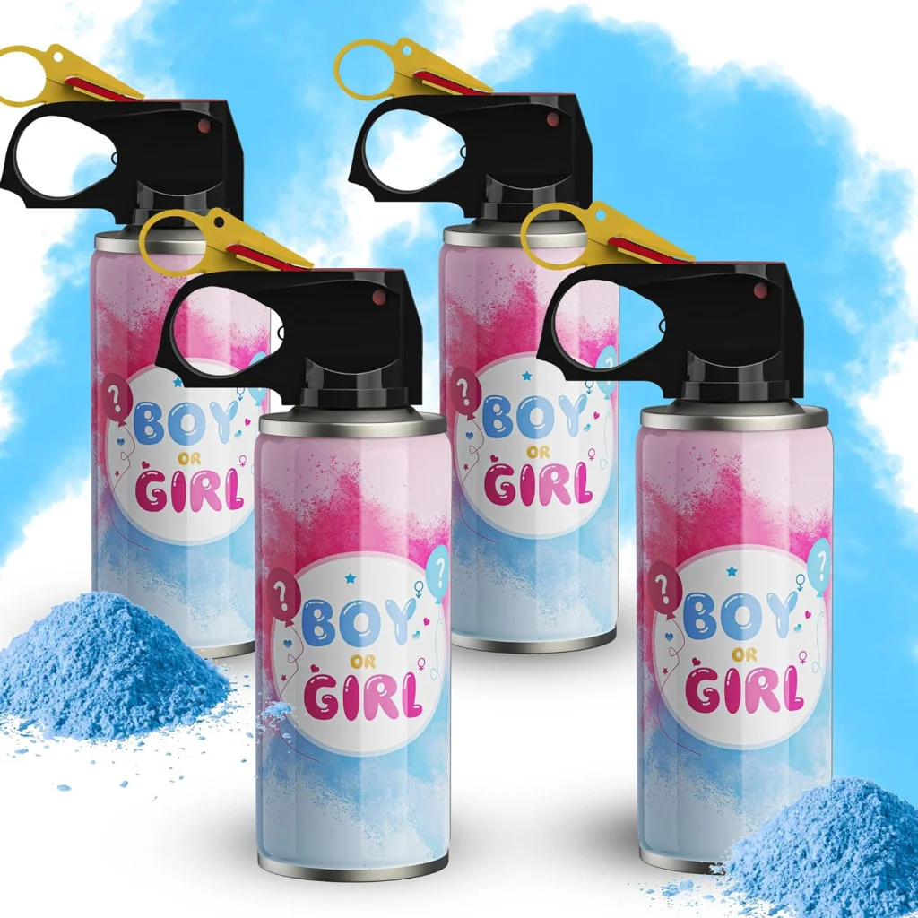 Gender Reveal Fire Extinguisher Color Blasters,100 gm- small - Blue ...