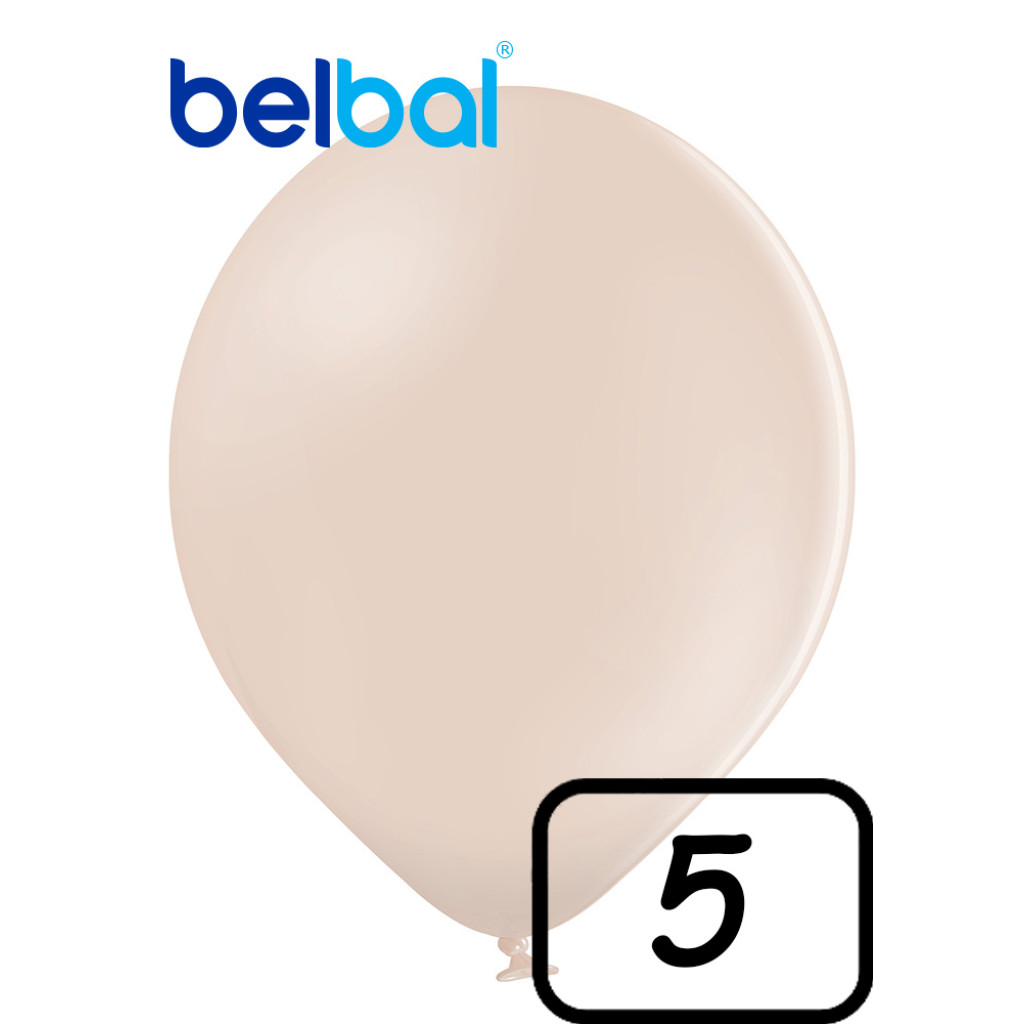 5 inch Latex balloon ALABASTER - For decoration and helium ,balloons ...
