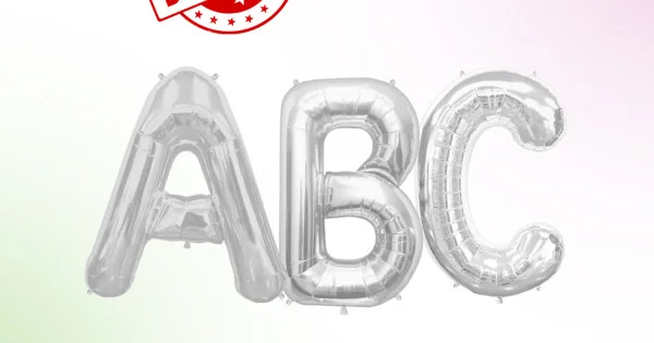 16 inch Silver Letters | Winner Party