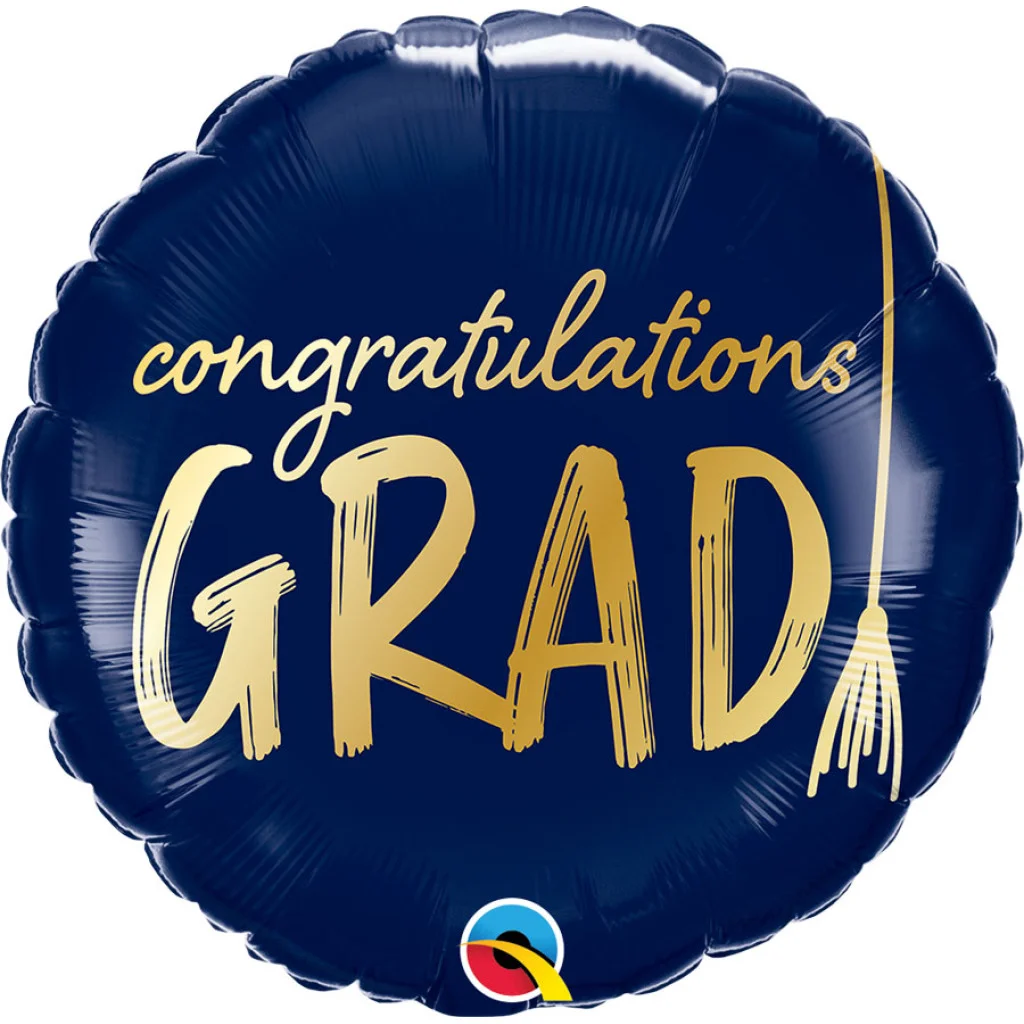 18 inch Congratulations Grad Tassel Balloon Qualatex | Winner Party