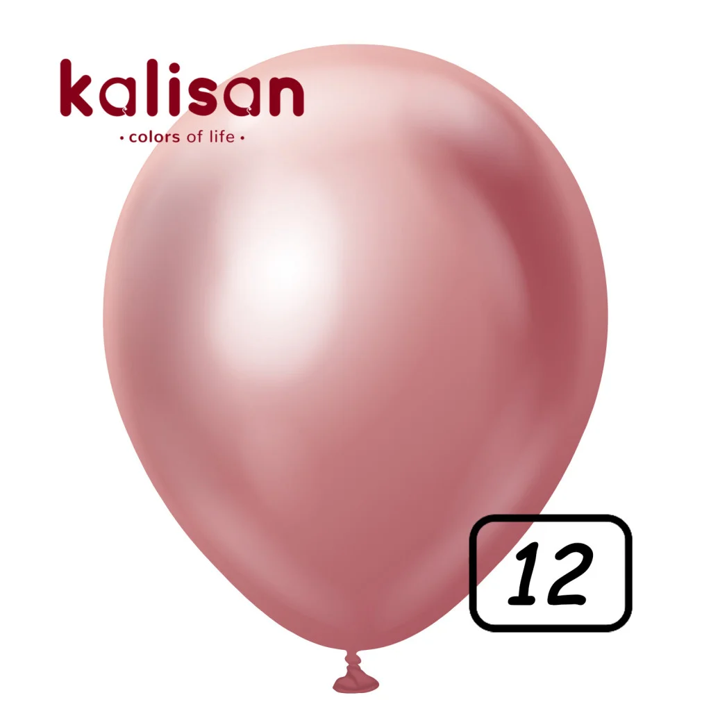 12 inch balloon chrome Pink 50 pcs | Winner Party