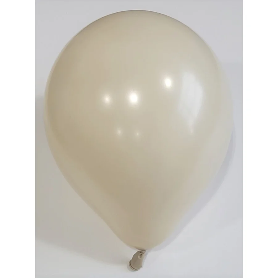 12 inch kalisan retro Latex Balloons White Sand - 100 Pcs | Winner Party
