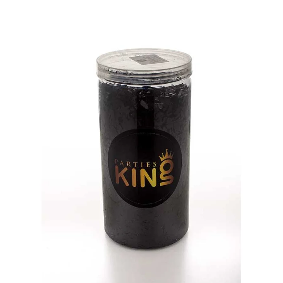 Shred CONFETTI jar Black 250g | Winner Party