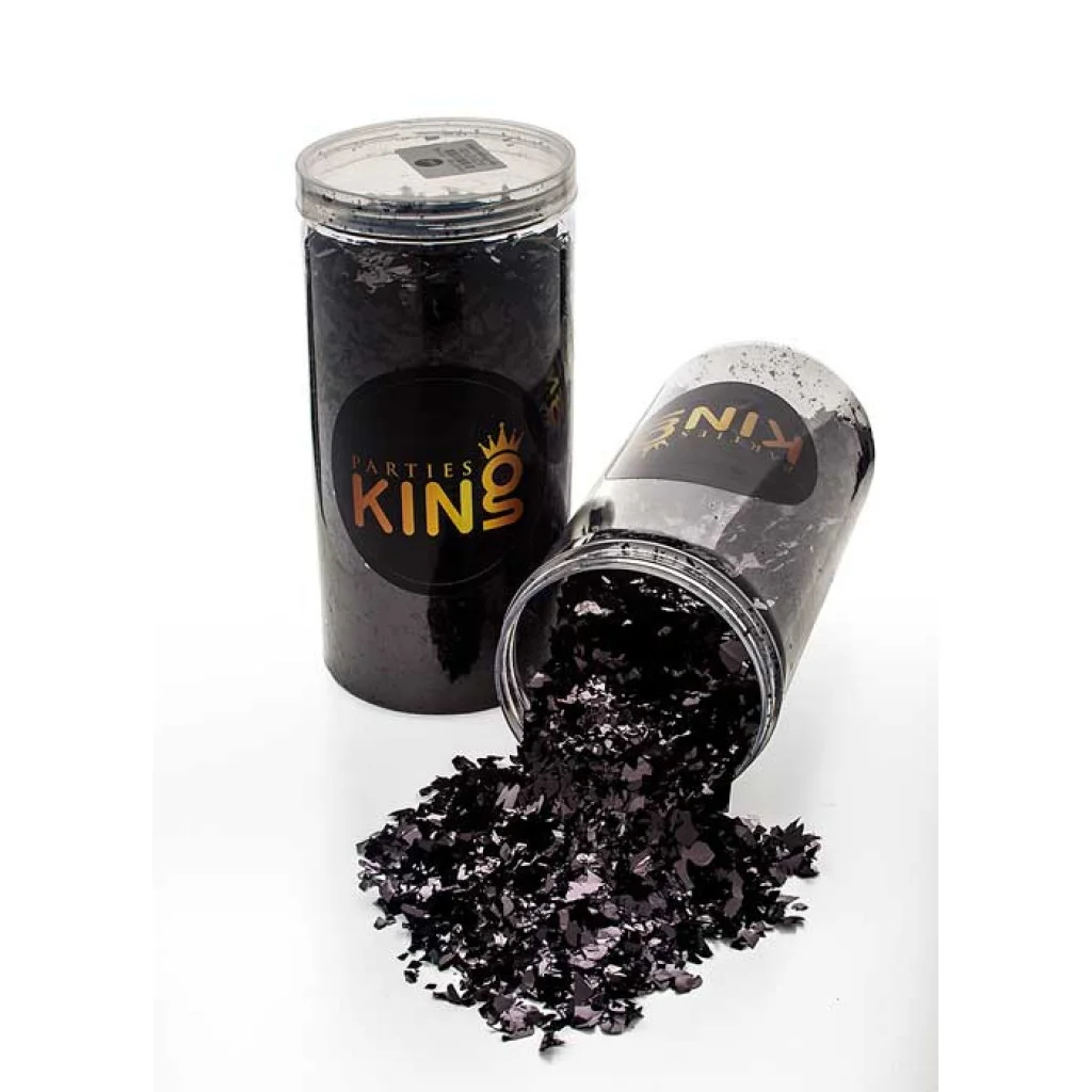 Shred CONFETTI jar Black 250g | Winner Party