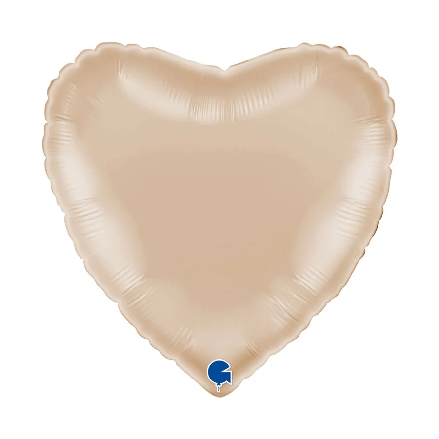 18 inch HEART CALIFORNIAN GOLD balloon | Winner Party