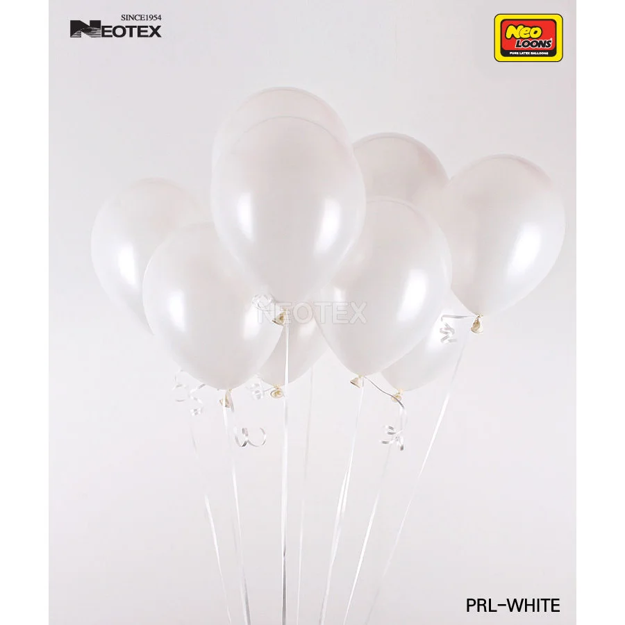 12 inch Latex Balloon off white pearl 100 count | Winner Party