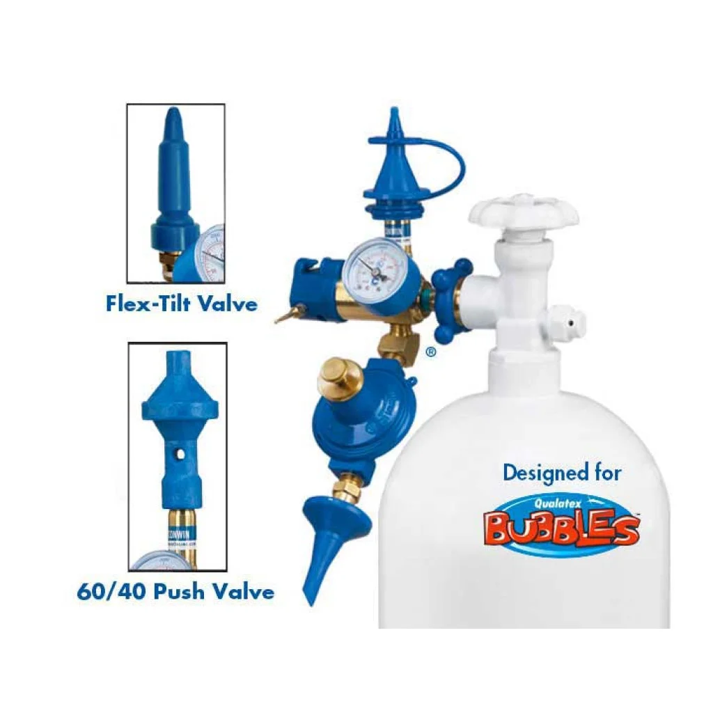 Bubble Inflator with 60/40 Push Valve | Winner Party