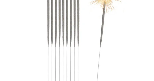 electric sparklers pack - 10 sticks/pack | Winner Party