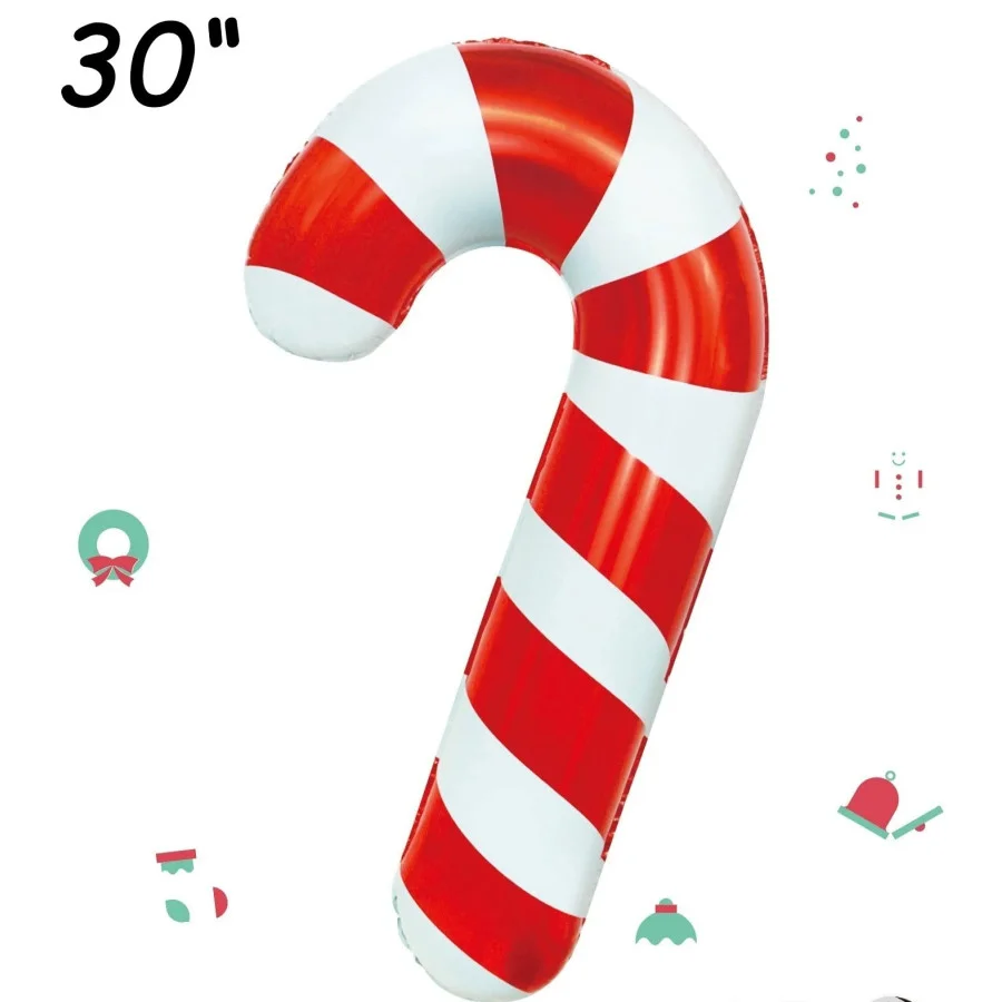 30 inch Red Candy Cane balloon | Winner Party